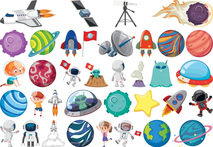 Space Rocket Clipart Vector Images (over 2,900)