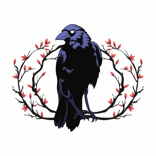 Gothic Raven Collection Vector Images (over 160)