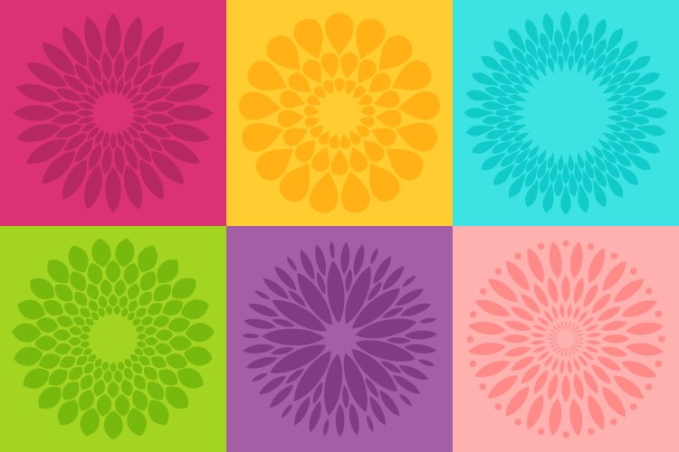 Circle Flower Pattern Vector Images (over 110,000)
