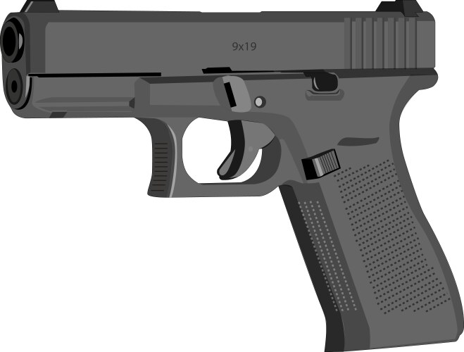 9mm Gun Vector Images (over 840)
