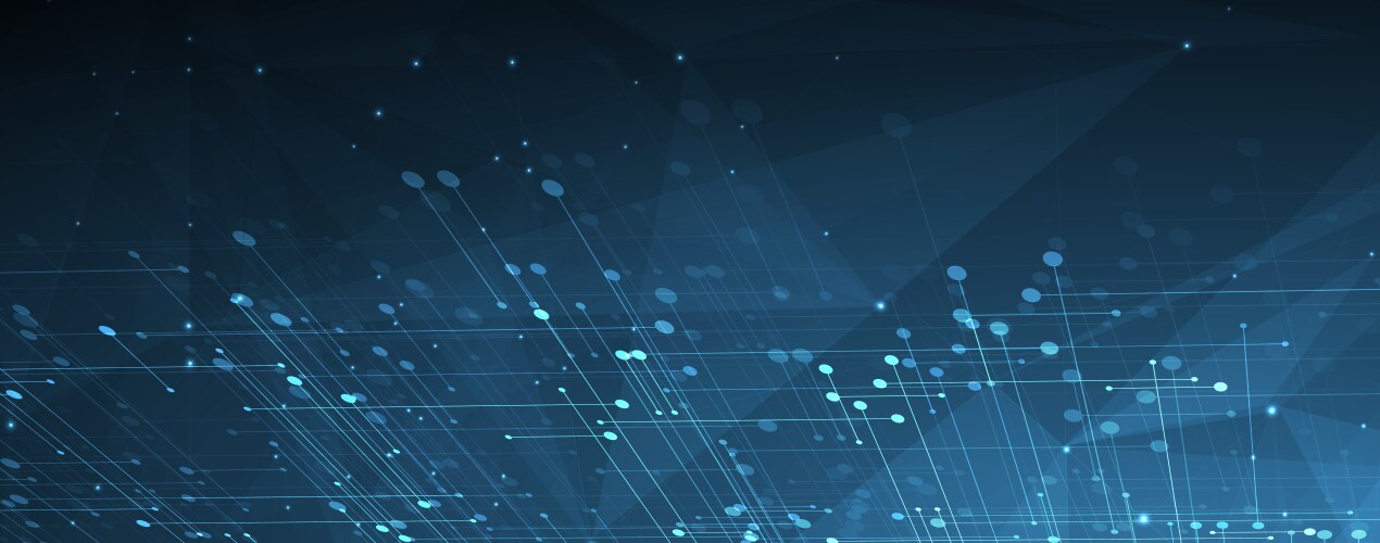 Abstract structure circuit computer cube Vector Image