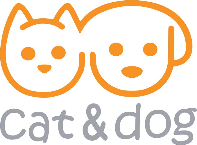 Pets circle logo Royalty Free Vector Image - VectorStock