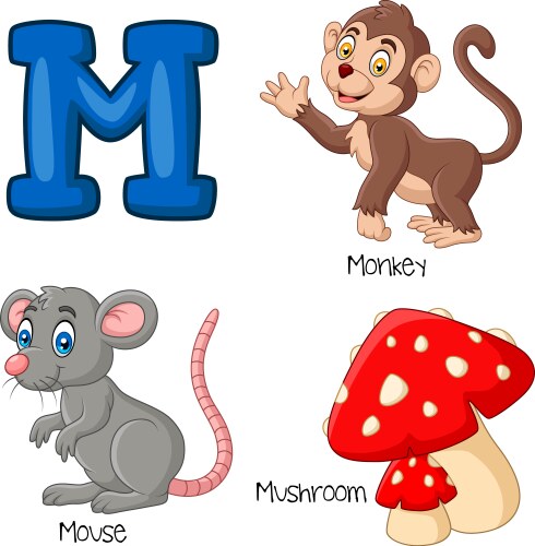 Letter M Cartoon Vector Images (over 1,300)