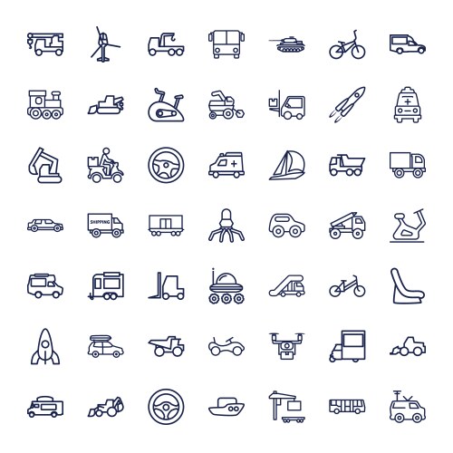 Free Vehicle Icon Vector Images (over 14,000)