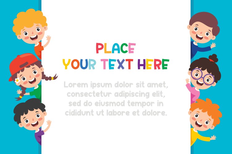 Frame with copy space Royalty Free Vector Image