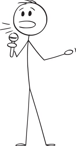 Stickman Talking Vector Images (over 660)