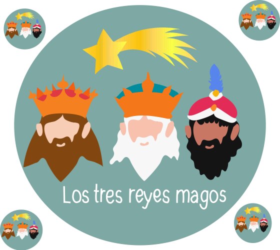 Reyes Magos Vector Images (over 160)