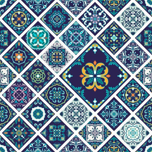 Seamless texture beautiful colored pattern Vector Image