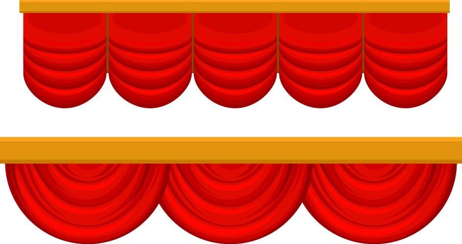 Curtain Pelmet Draped Vector Images (over 500)
