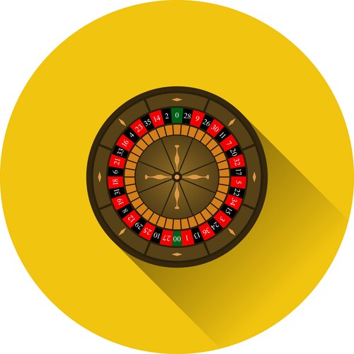 Roulette wheel Royalty Free Vector Image - VectorStock