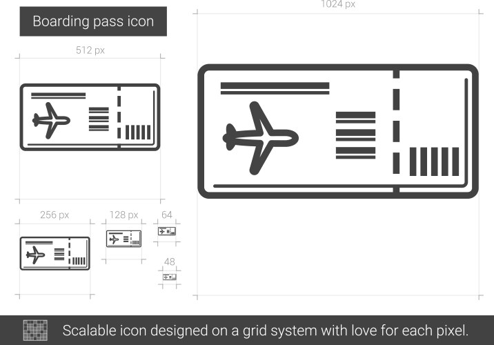 Plane Boarding Pass Vector Images (over 9,000)
