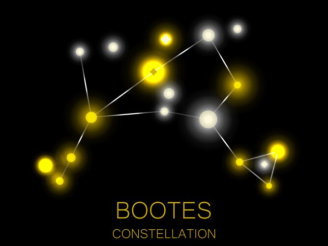Bootes Constellation Vector Images (77)