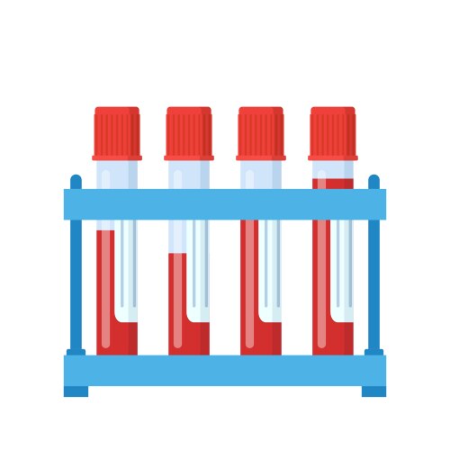 Cartoon Test Tube Rack