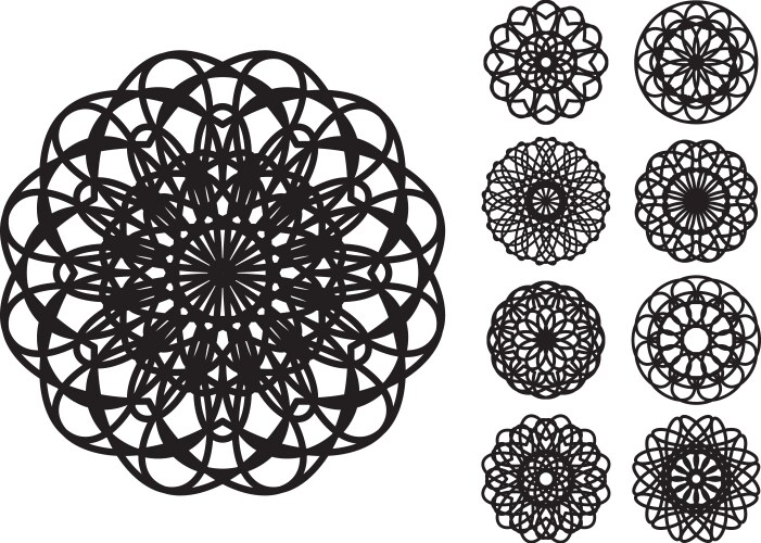 Free Round Ornament Vector Images (over 5,300)