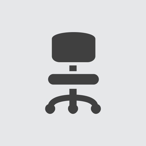 Ergonomic office chair for all-day comfort Vector Image