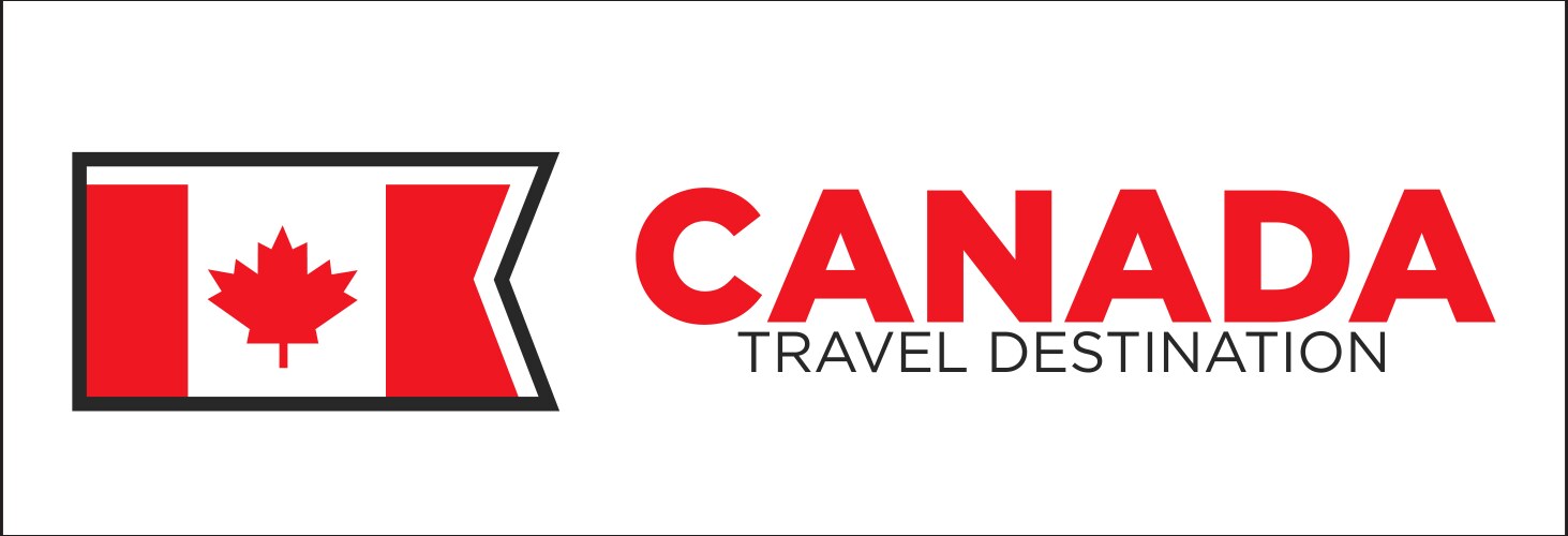 Banner greeting card canada day 1 st july Vector Image