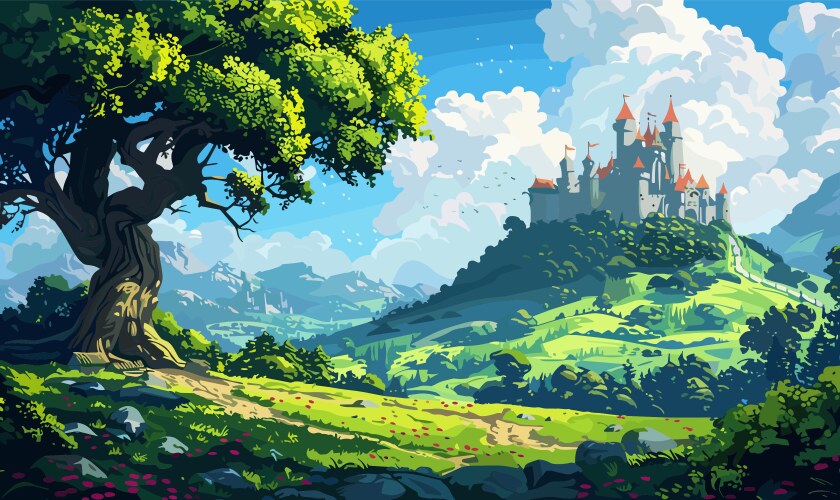 Cartoon Hill Background Cartoon Hills Vector Images (over 37,000)