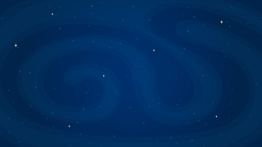 Cartoon outer space background Royalty Free Vector Image