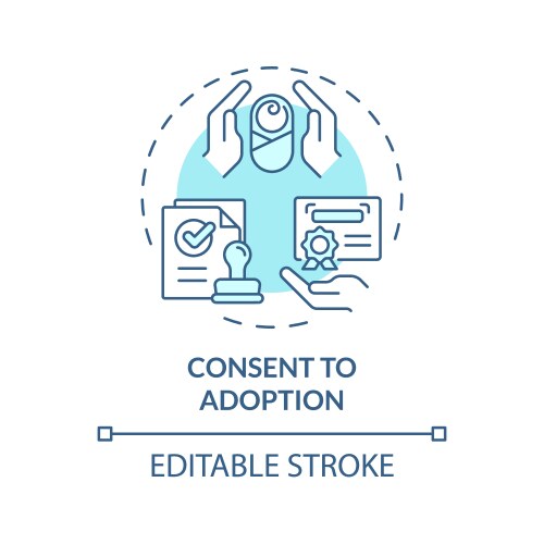 Data extraction soft blue concept icon Royalty Free Vector