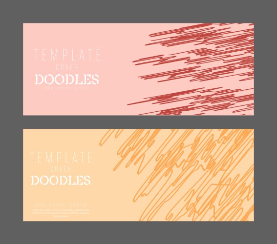 Doodle Book Cover Template Vector Images (over 4,300)