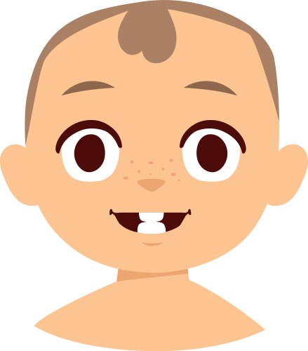 Baby First Teeth Vector Images (over 240)