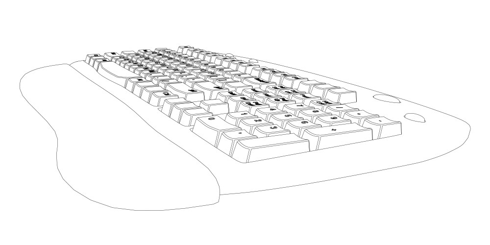 Computer Keyboard Outline Vector Images (over 14,000)