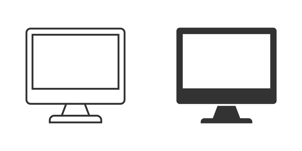 Person on Pc Vector Images (over 42,000)