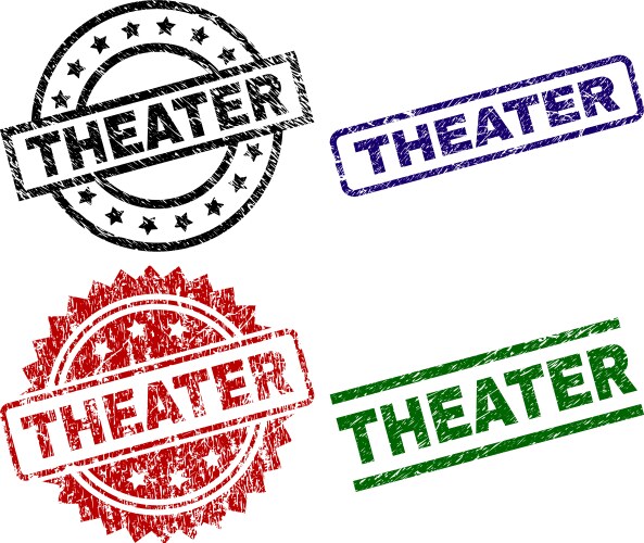 Stamp Theater Texture Vector Images (over 120)