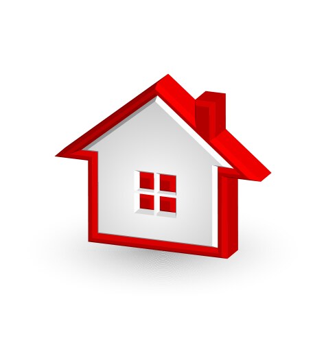Red House Icon Vector Images (over 36,000)