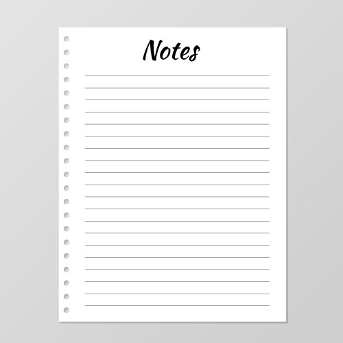 To do list template daily planner page lined Vector Image