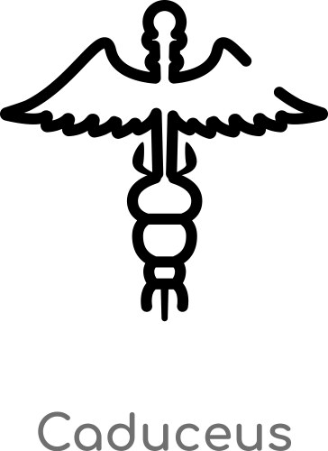Caduceus Simple Vector Images (over 270)