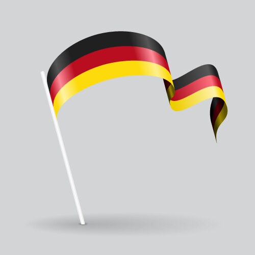 Germany plane Royalty Free Vector Image - VectorStock