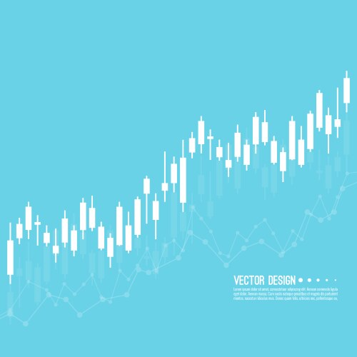 Japanese candlestick indicator Royalty Free Vector Image