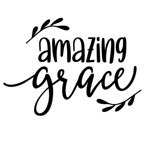 Amazing Grace Vector Images (over 260)
