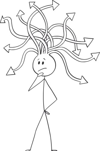 Stickman Thinking Vector Images (over 770)