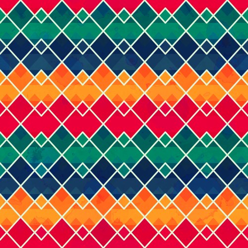 Cool bright colorful seamless pattern Royalty Free Vector