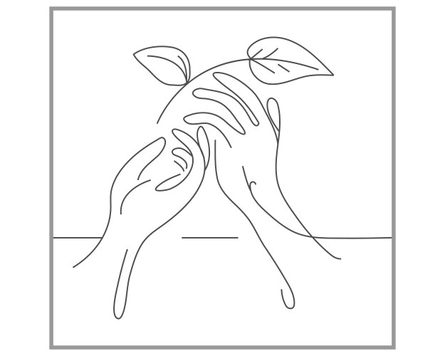 Palm Hand Line Drawing Vector Images (over 9,800)