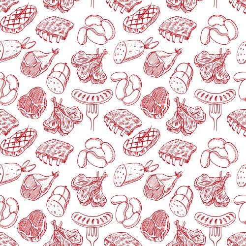 Meat Wallpaper Pork Vector Images (over 960)