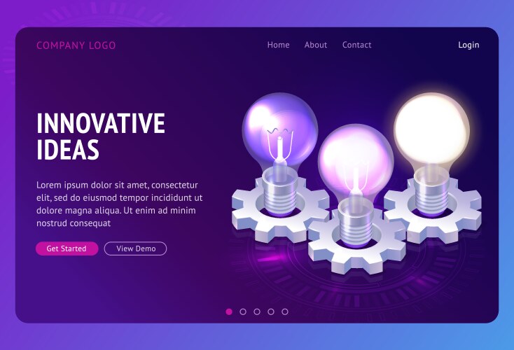 Idea development Royalty Free Vector Image - VectorStock