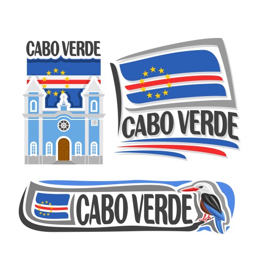 Logo for cabo verde Royalty Free Vector Image - VectorStock