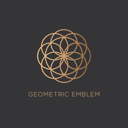 Geometric ornament Royalty Free Vector Image - VectorStock