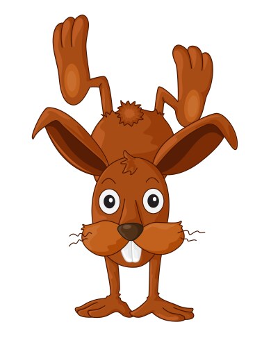 Bunny mask Royalty Free Vector Image - VectorStock