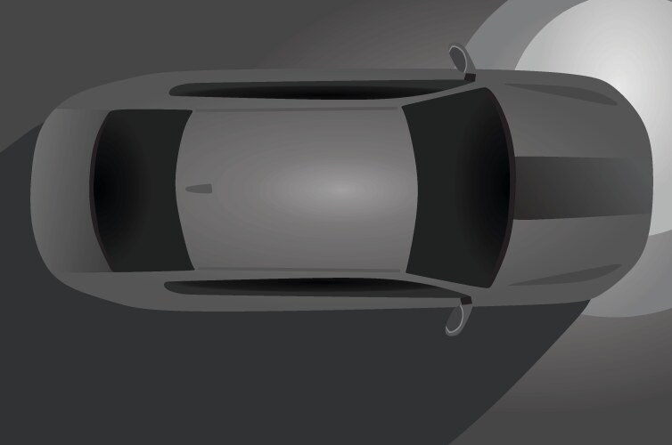 Car Birds Eye View Vector Images (76)