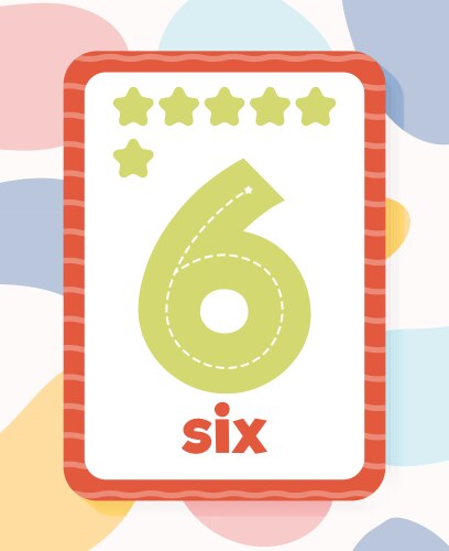 Printable Number Flashcards Vector Images (over 290)