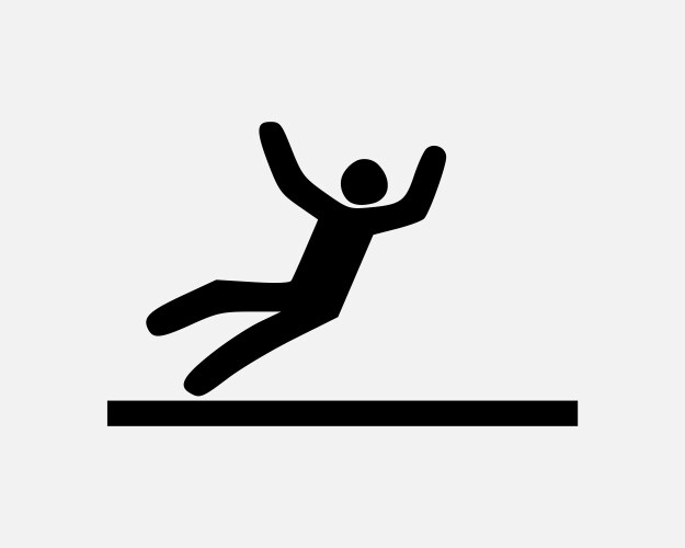 Slips trips and falls Vector Images & Graphics for Commercial Use ...