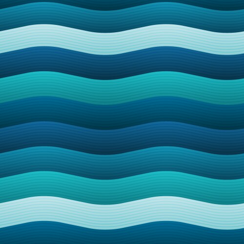 Water geometric pattern Royalty Free Vector Image