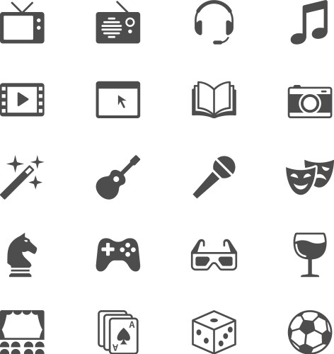 Entertainment Icon Vector Images (over 450,000)