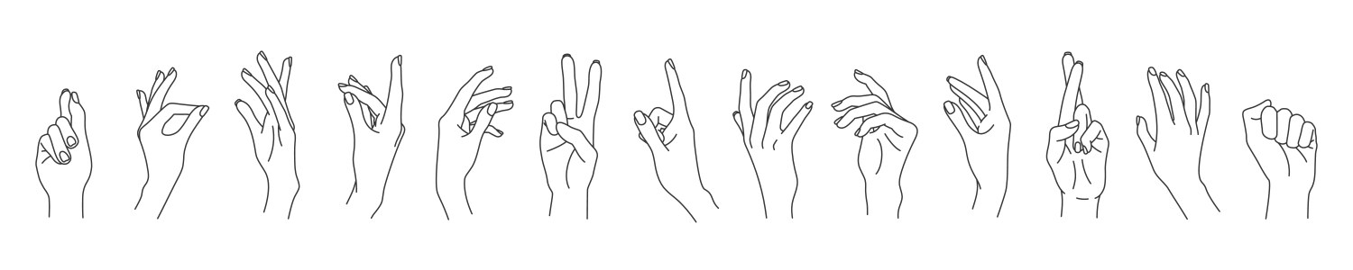 Middle Finger Outline Vector Images (over 780)