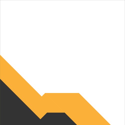 Business corner design template Royalty Free Vector Image