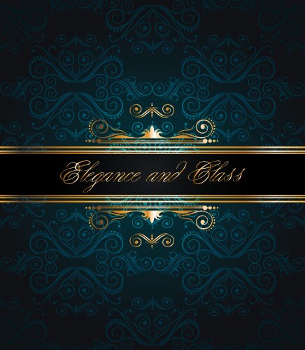 Elegant wallpaper Royalty Free Vector Image - VectorStock